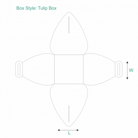 Custom Tulip Boxes Wholesale